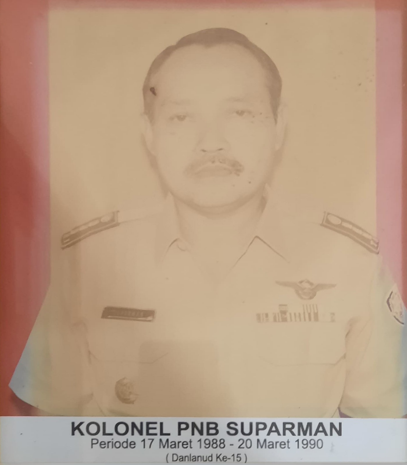 Danlanud dari masa ke Masa - Pangkalan TNI AU Atang Sendjaja